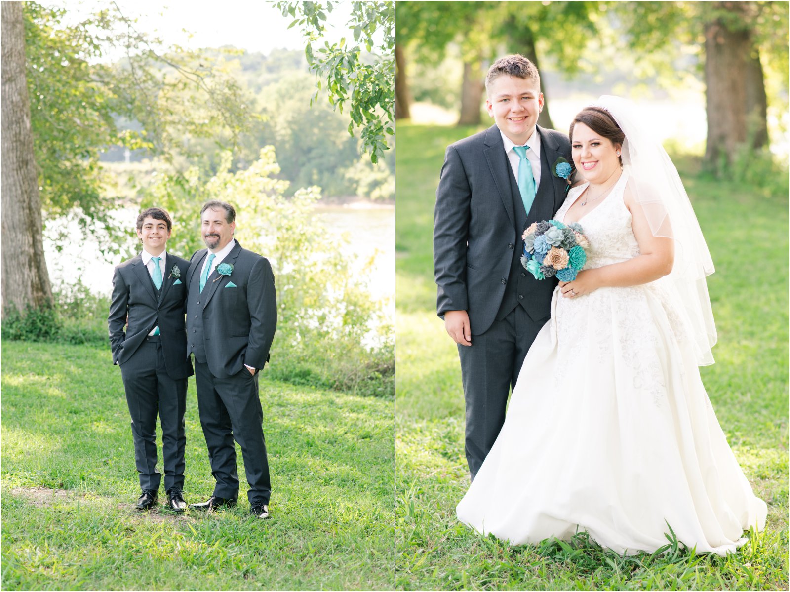 Microwedding at Freedom Point in Clarksville | Danielle + Jeff