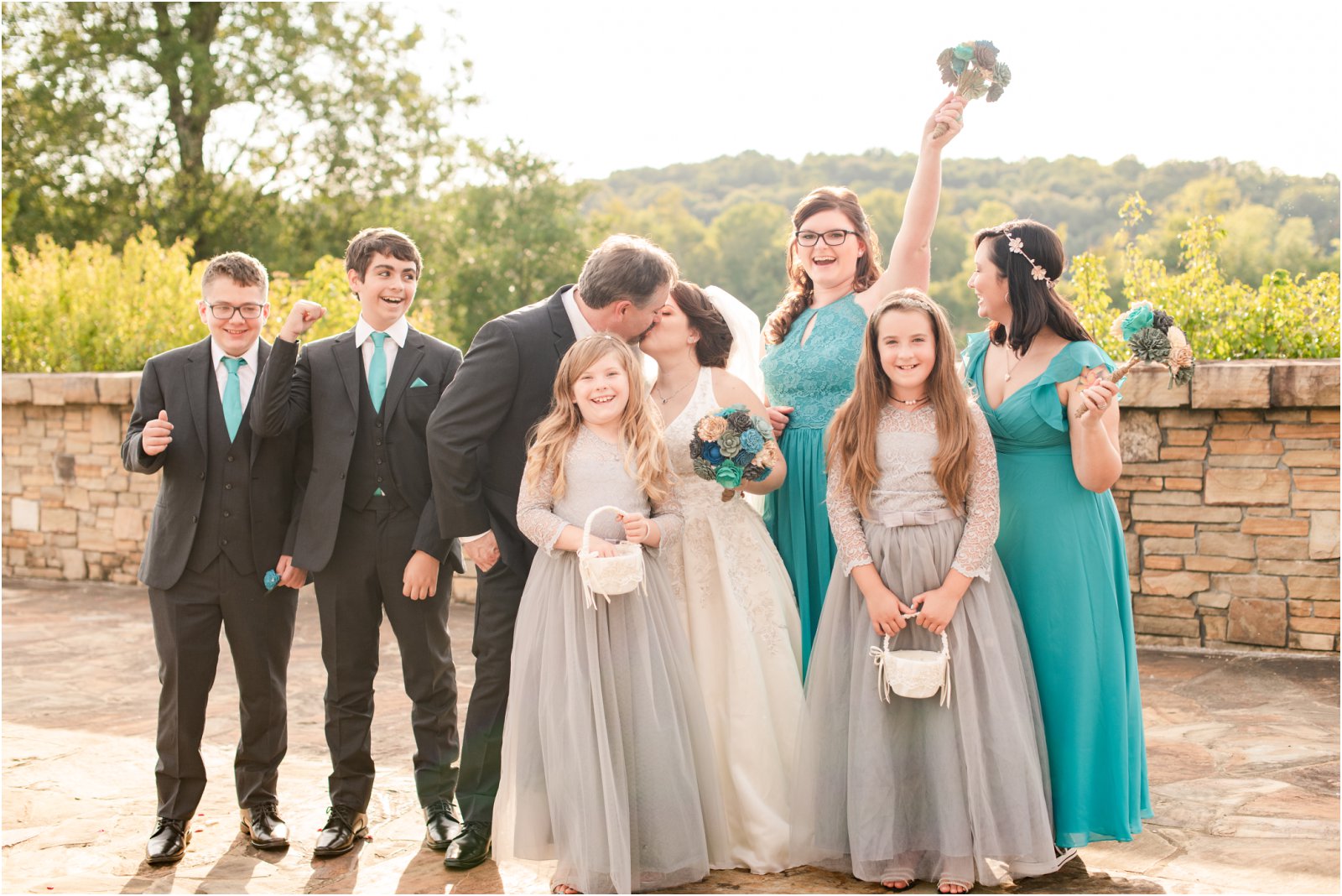 Microwedding at Freedom Point in Clarksville | Danielle + Jeff