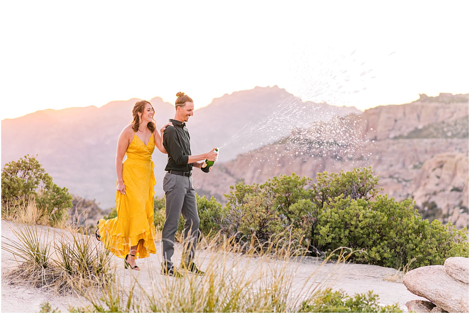 Mt. Lemmon Engagement Session | Sam + Dane