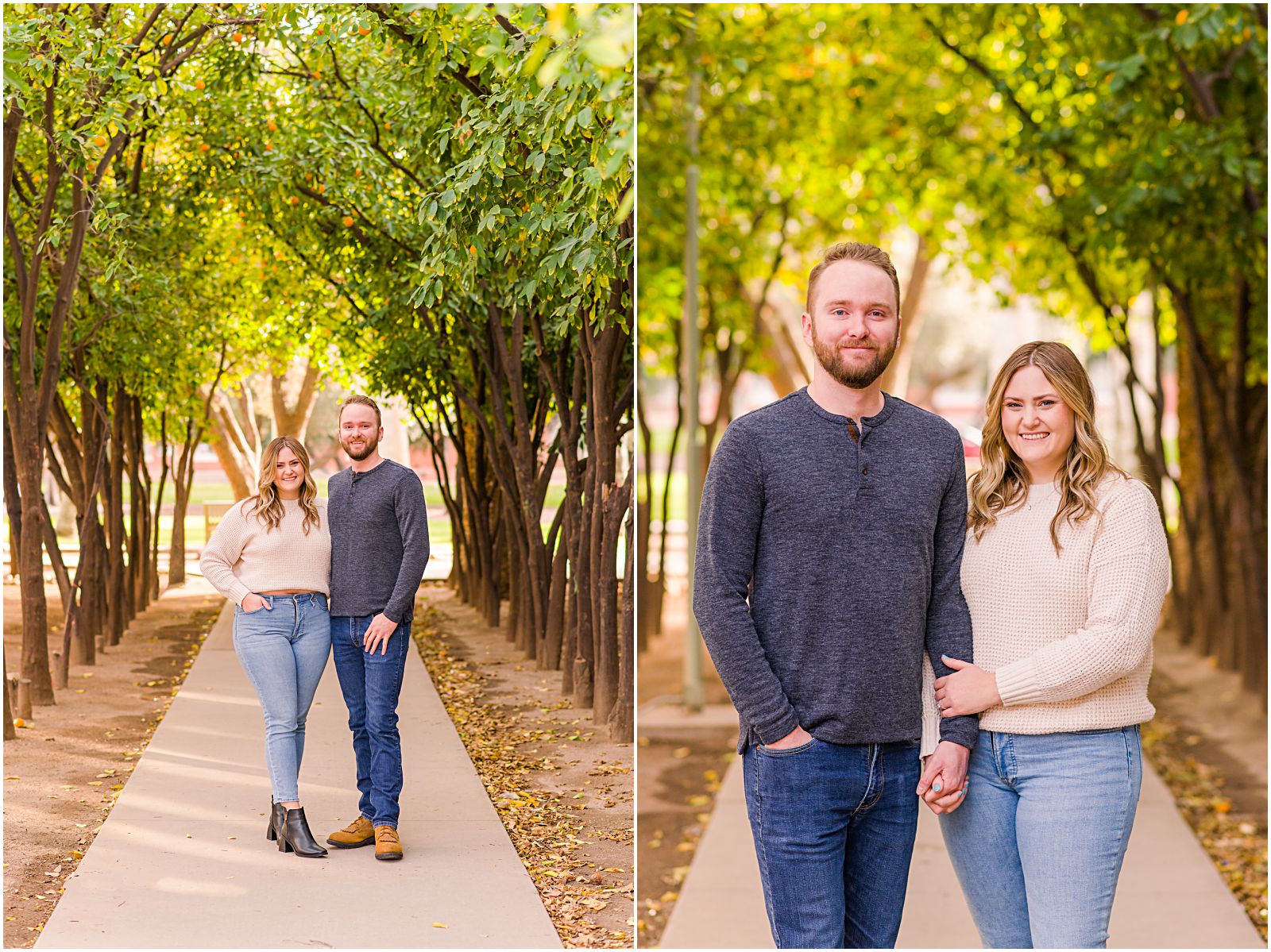 Multi-Location Engagement Photos Around Tucson | Jessica + Mac