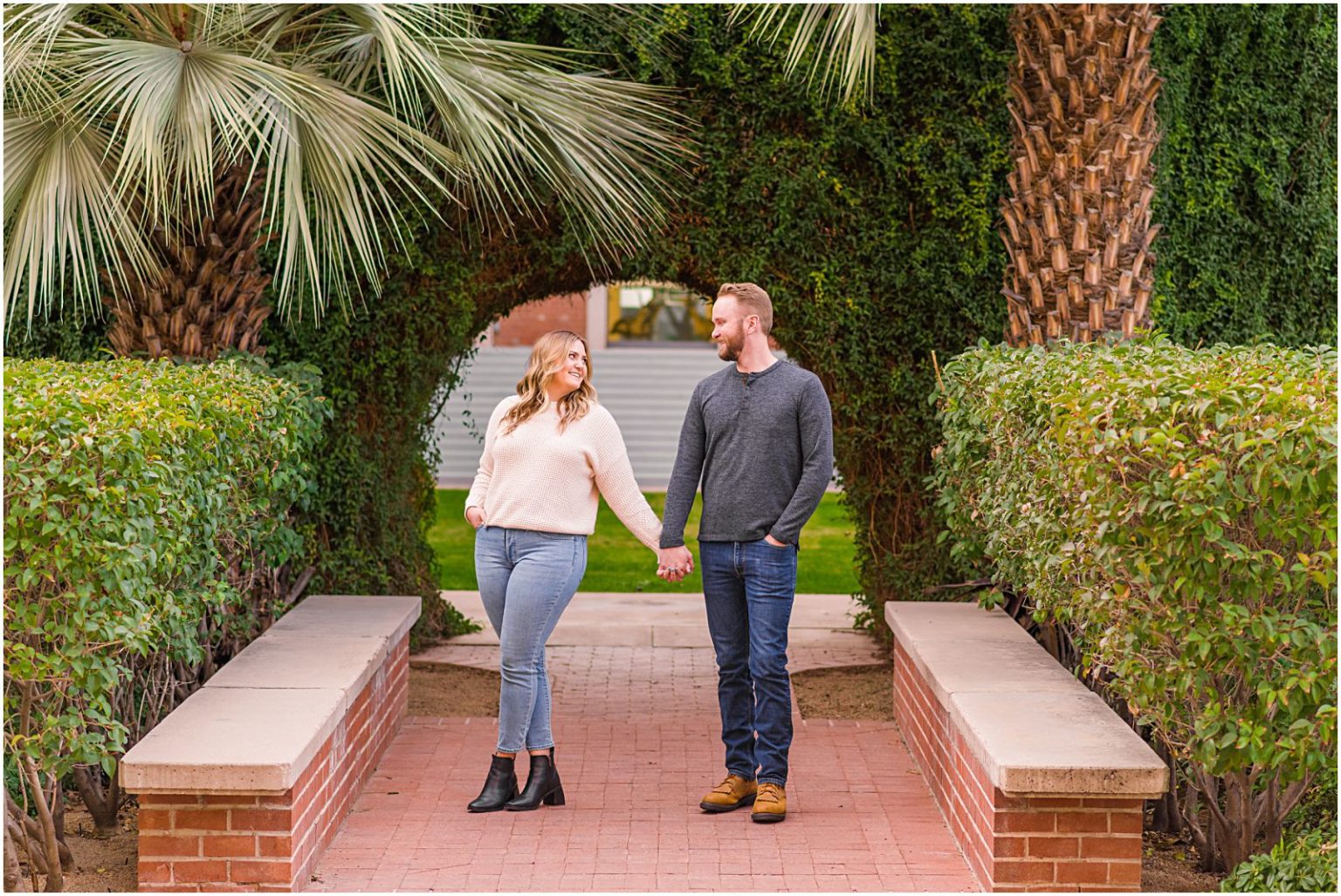 Multi-Location Engagement Photos Around Tucson | Jessica + Mac