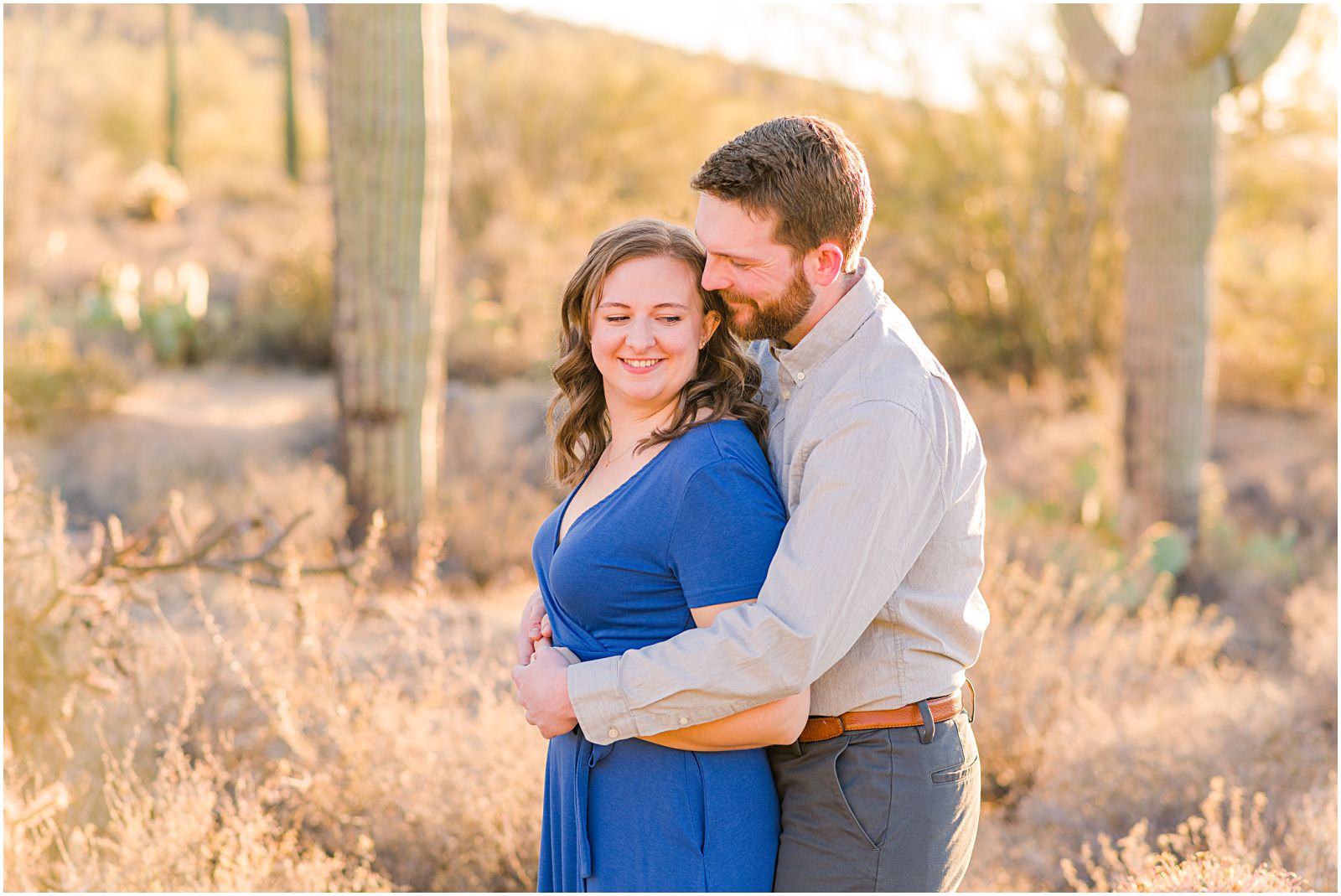 Vibrant Fall Engagement Session In The Desert Renata Vincent