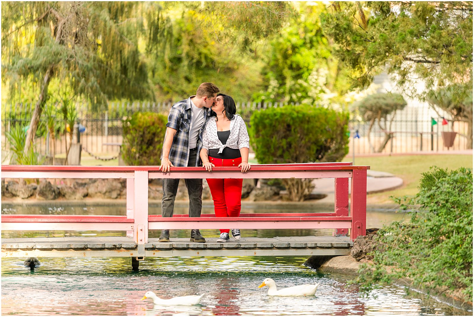 Mini Golf Engagement Session + Desert Trails | Becca + Jake
